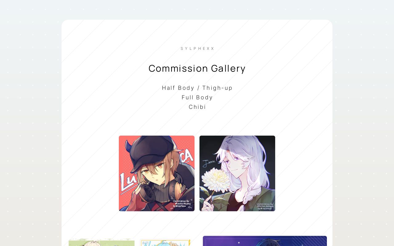 sylphexx Commission Gallery